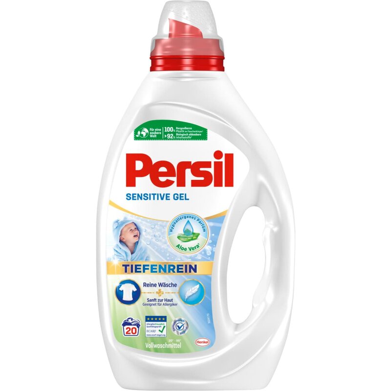 Persil Detergent Sensitive Gel – buy online now! Henkel – German Laun ...