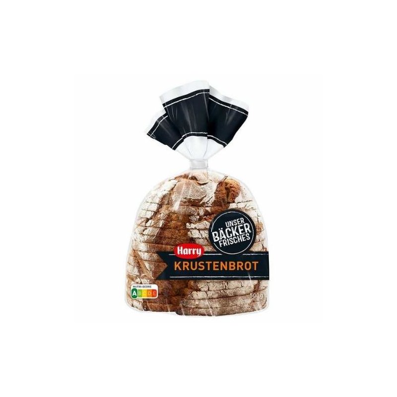 Harry crust bread cut, mixed rye bread with 32% rye flour 500g bag ...
