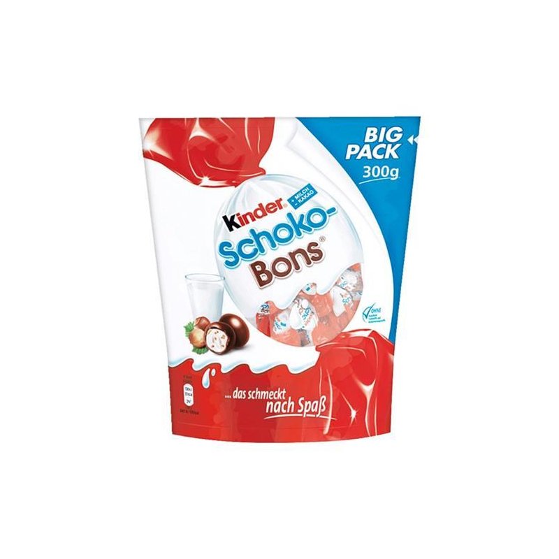 Kinder Schoko Bons 300g - Chocolate Balls - Filled With A Mixture Of ...