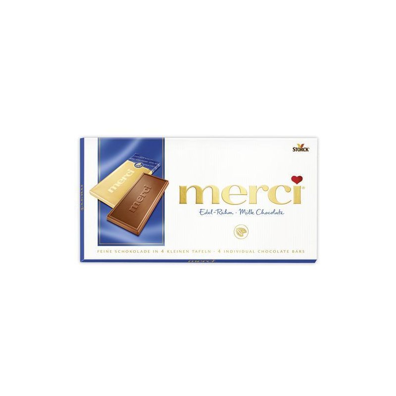 Storck Merci Bar Chocolate Fine Cream Chocolate – buy online now! Aug ...
