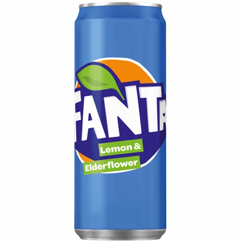 Fanta Lemon & Elderflower Can 0,33 – buy online now! Coca Cola – Germ ...