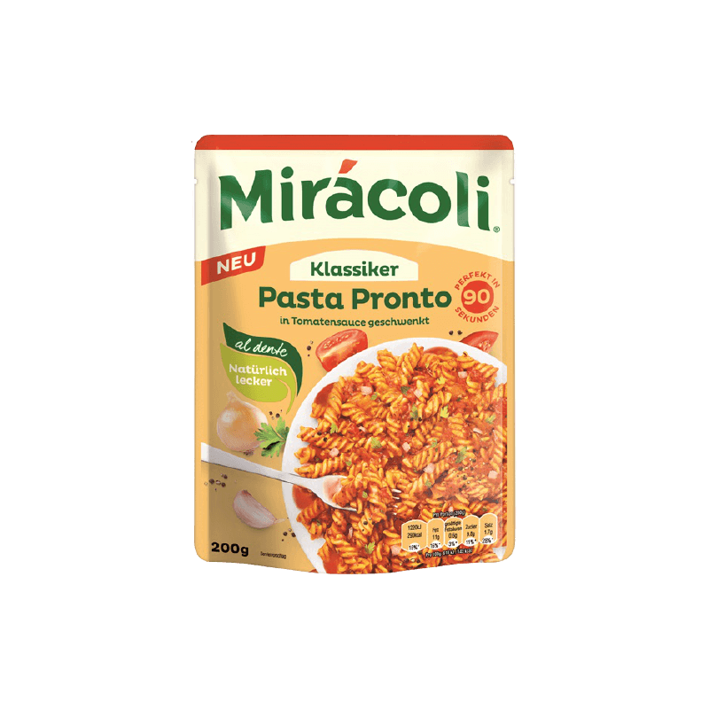 Miracoli Klassiker Pasta Pronto –Jetzt bestellen! Miracoli –Deutsch F ...
