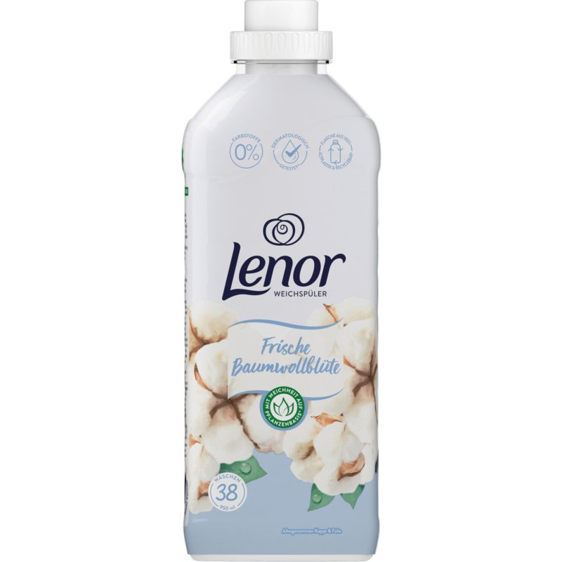 Lenor Fabric Softener - Fresh Cotton Flower 32 loads – buy online now ...