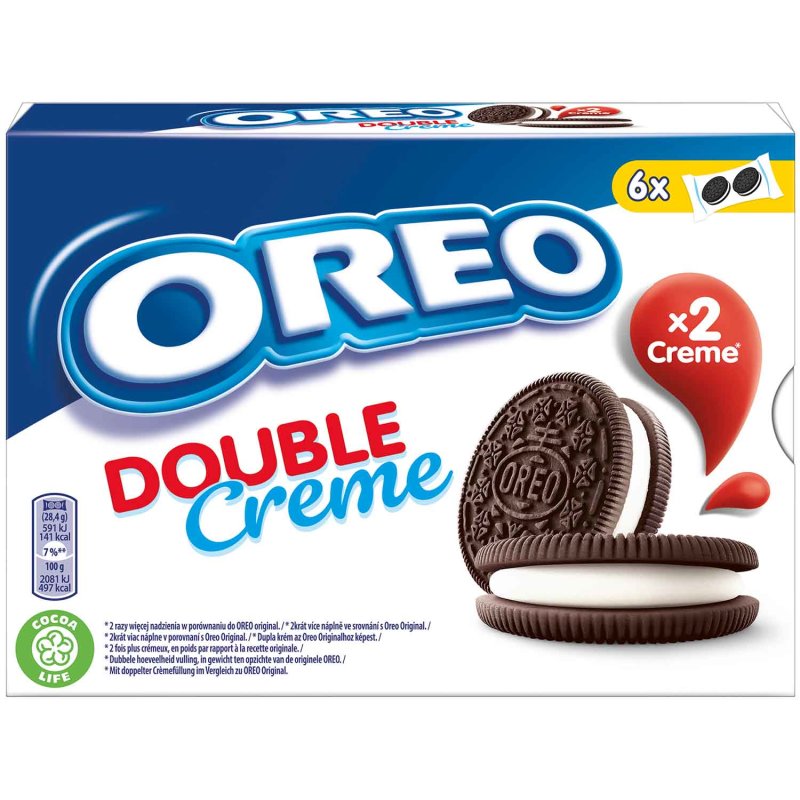 Oreo Double Stuff Box 170g – buy online now! MONDELEZ – German Cakes ...