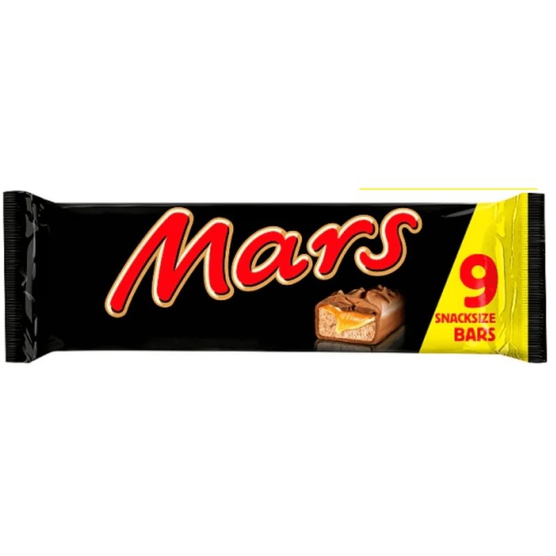 Mars 9er snacksize bars– buy online now! Mars – German Chocolate - ba ...