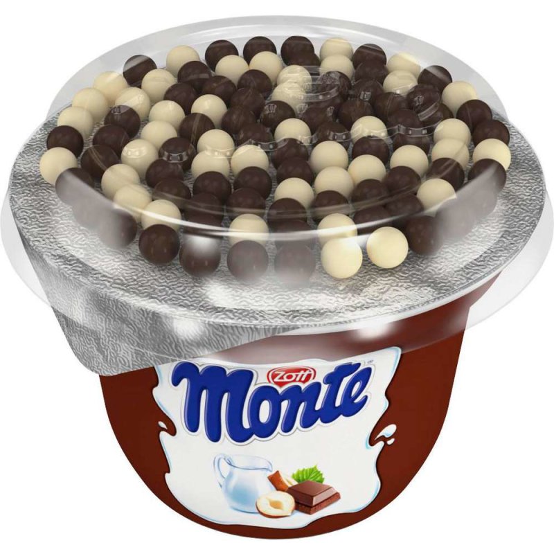 Monte Top Cup Choco Balls – Jetzt bestellen! Zott – Deutsch Gekühlt ...
