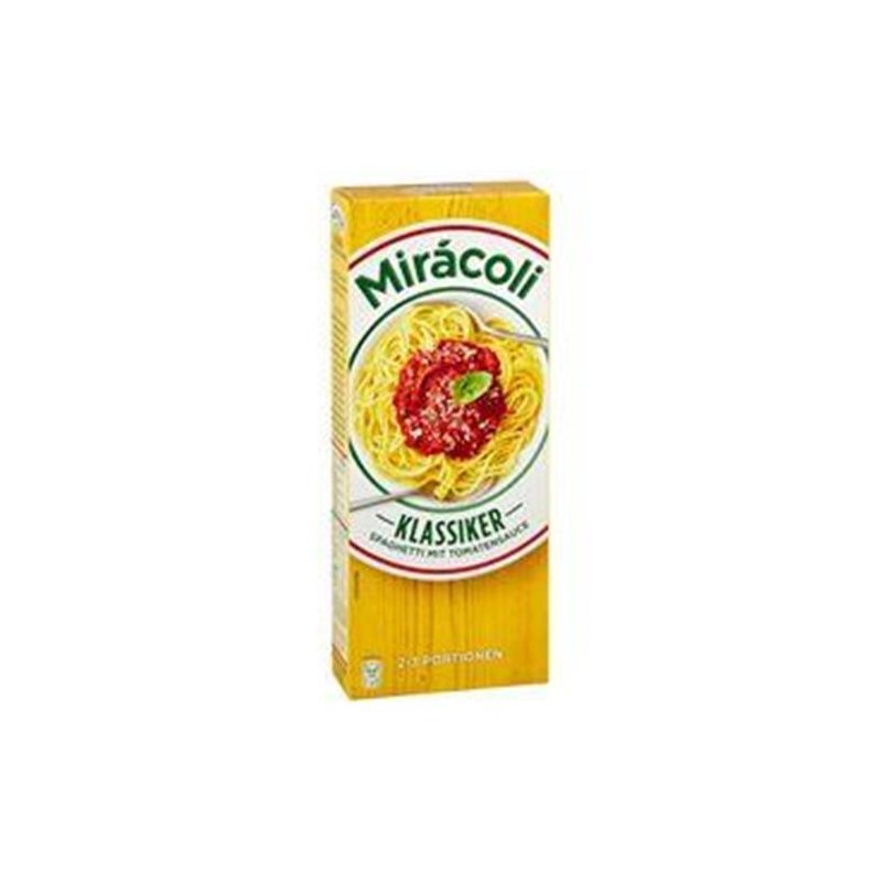 Miracoli classic spaghetti with tomato sauce – buy online now! Miraco ...