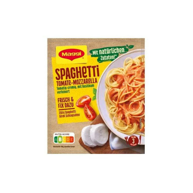 Maggi Fix & Fresh Spaghetti Tomato Mozzarella – buy online now! Maggi ...